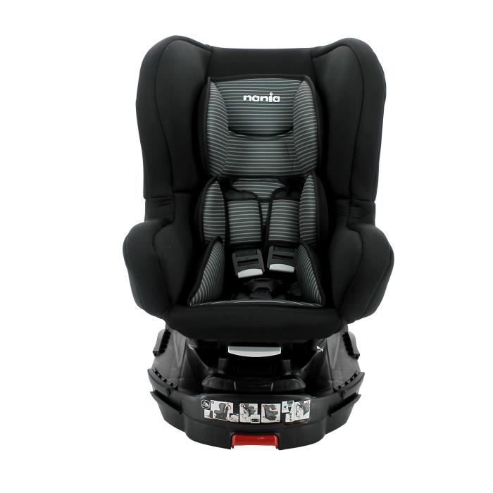 NANIA Siege auto pivotant 360° Revo Isofix Groupe 0-1 - Tech gris ...