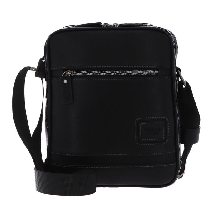 Sac à épaule bandoulière - PICARD - Breakers Crossover Bag - Noir - 100 ...