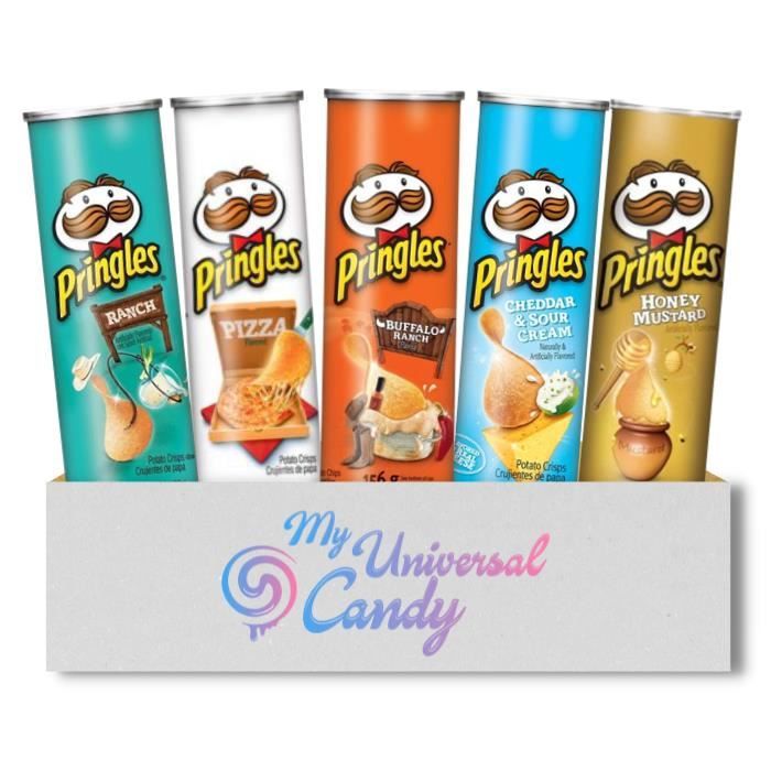 Box pringles - 5 variétés USA - Cdiscount Au quotidien