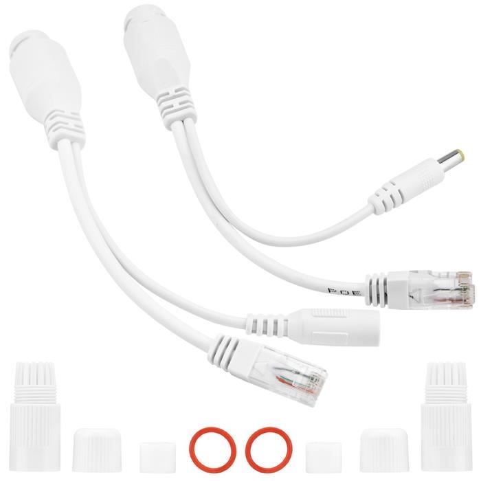 Répartiteur POE - SALUTUYA - KAT-POE-003 - DC-12 V - Étanche ...