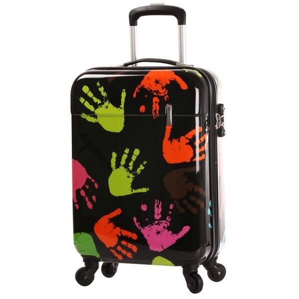 Grande valise SNOWBALL Original Robust 75 cm Noir.