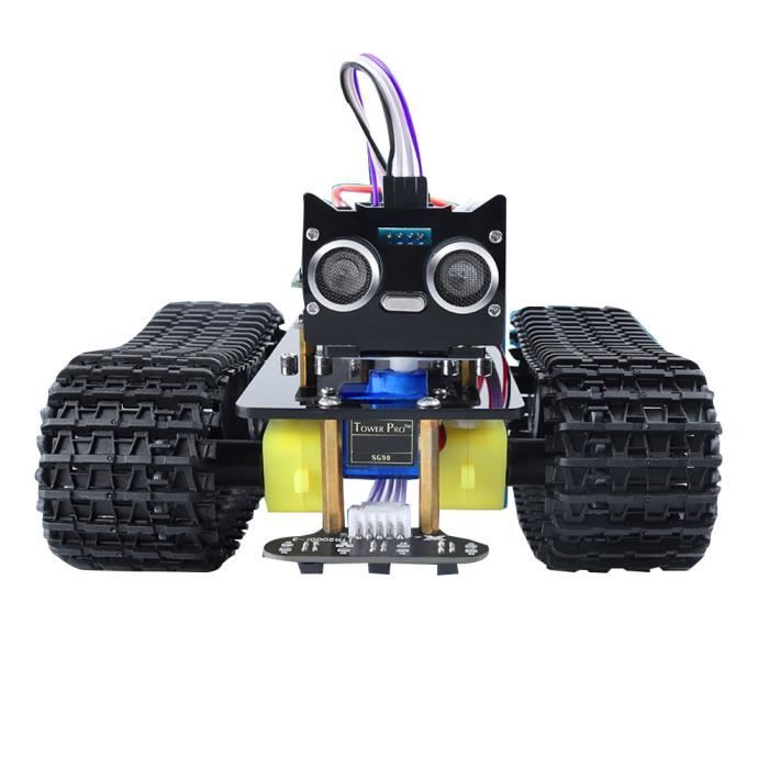 Kit de Voiture Robot Intelligent DIY Mini Tank V2.0 pour Robot Tracking ...