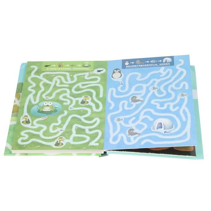 VINGVO livre d'activités de labyrinthe Cahier d'exercices de ...