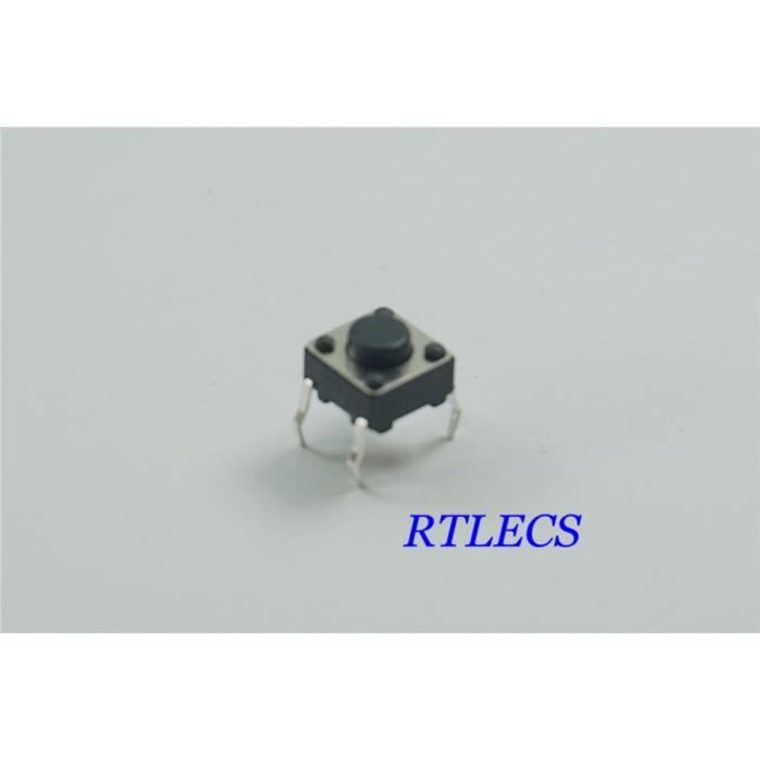 6x6 Tact Switch -Résonateur céramique 4.3 KHz 3x8 12.5PF 20ppm cristal,interrupteur tactile ...