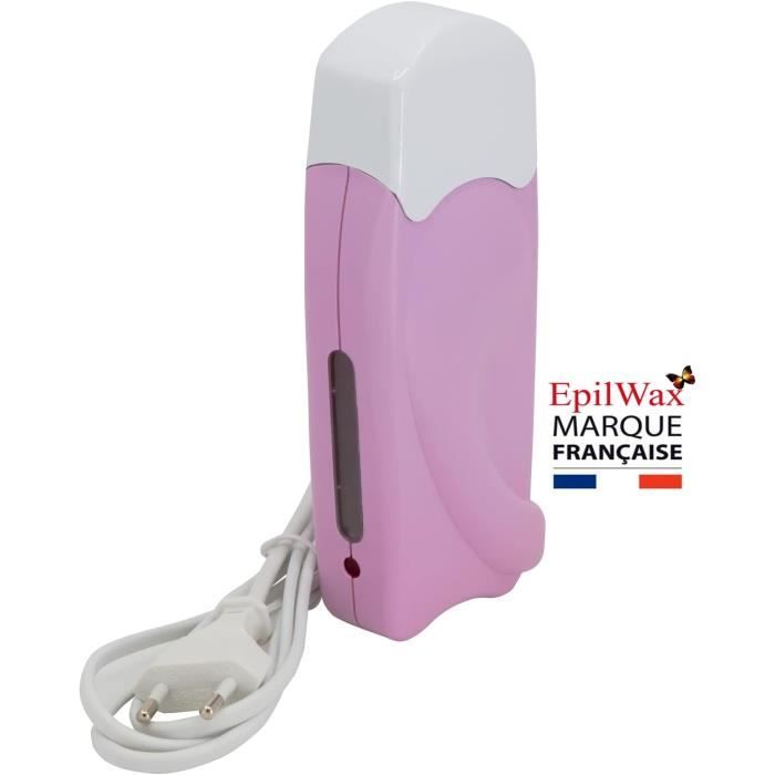 Kit Chauffe Cire Épilation Professionnelle Avec 4 X Recharges Roll On ...