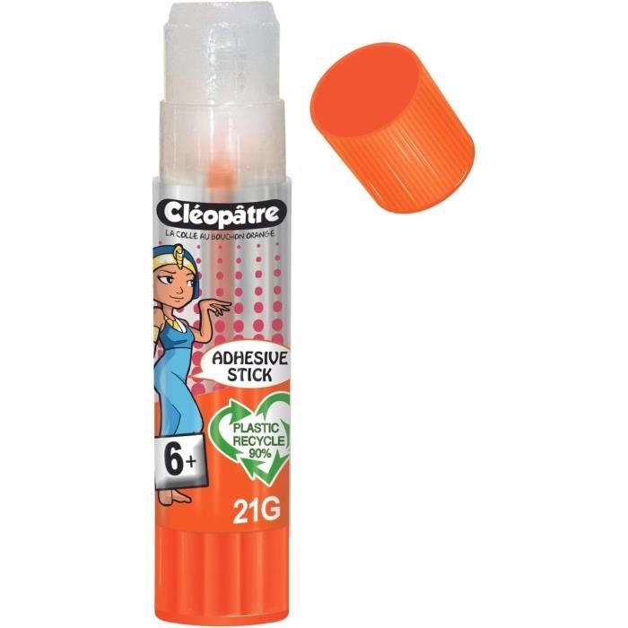 Ba21Adx6 Boîte De 6 Bâtons De Colle Transparente"Cléostick" Adhésive En ...