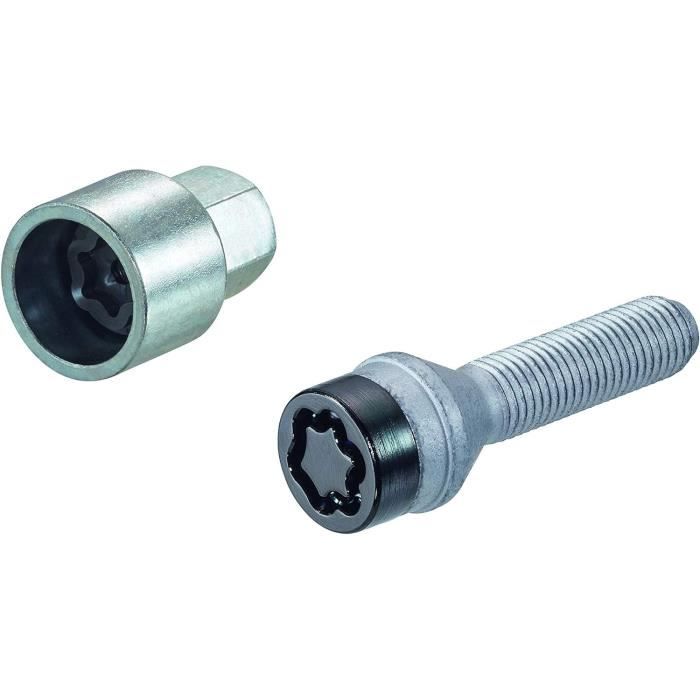 Boulons Antivol Sub (Noir) M14X1.25, Embase Conique, Longueur De La Tige 42,3 Mm, Longueur ...