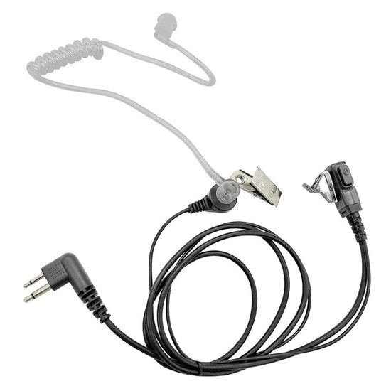 Écouteur PTT acoustique à tube d'air,agent secret,sécurité,garde de ...