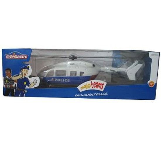 MAJORETTE Majoteam Hélicoptère Police - Cdiscount Jeux - Jouets
