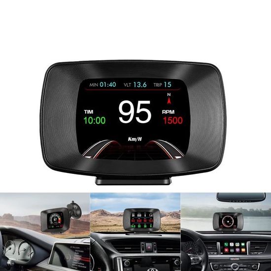 Interface Universelle OBD II-GPS d'affichage de tête de ...