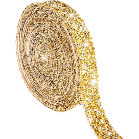 Ruban De Strass En Cristal, 1,5 Cm De Long, 1,5 Cm De Long, Autocollant ...