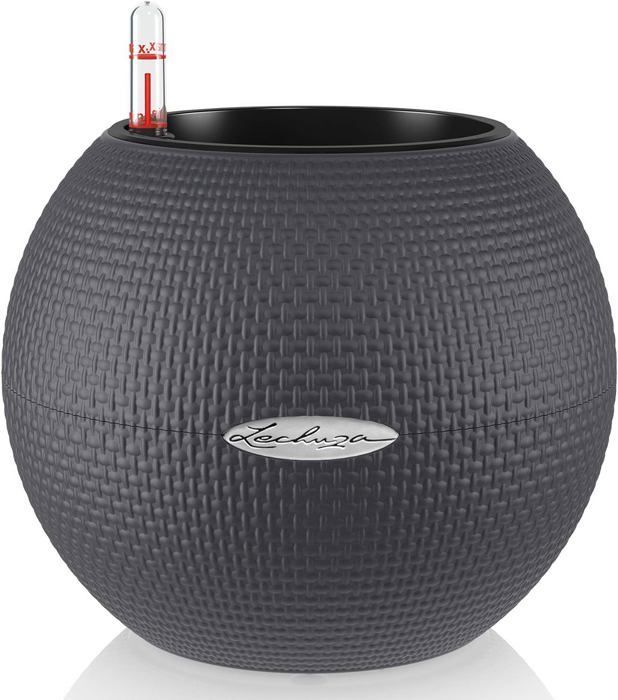 Pot de Fleurs d‘Extérieur et d'Interieur Puro Color Réserve d'eau ...