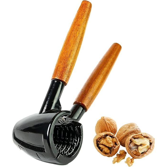 Nutcracker with Elegant Wooden Handle, Nutcracker for Nutcrackers, No ...