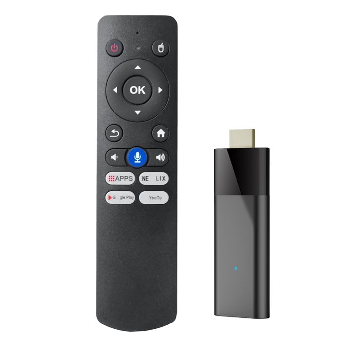 Q6 Mini TV Stick TéLéCommande Vocale Bluetooth Android 10 2 Go 16 Go 2 ...