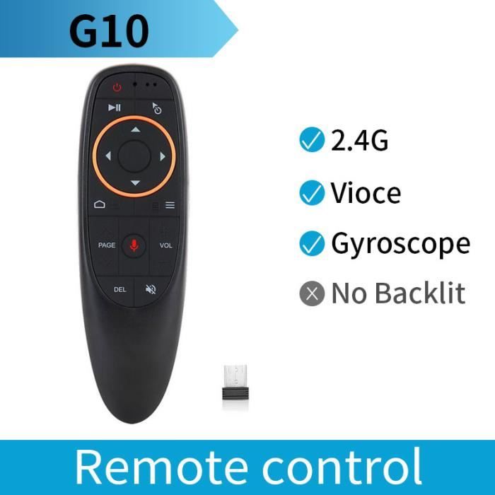 G10 avec gyroscope - Boîtier Smart TV MXQ PRO, Android 10.0, 4K, WiFi ...