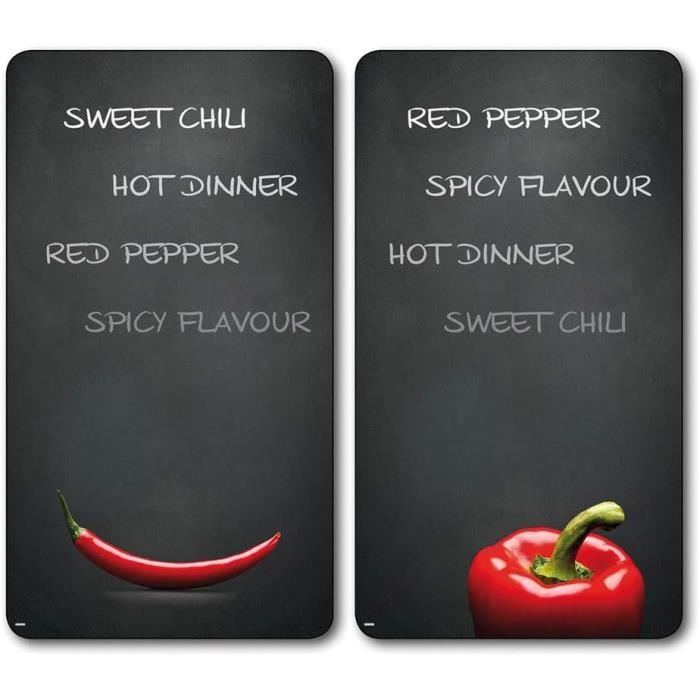 36525 Planche À Découper En Verre Multifonction Lot De 2 52 X 30 X 0,9 ...