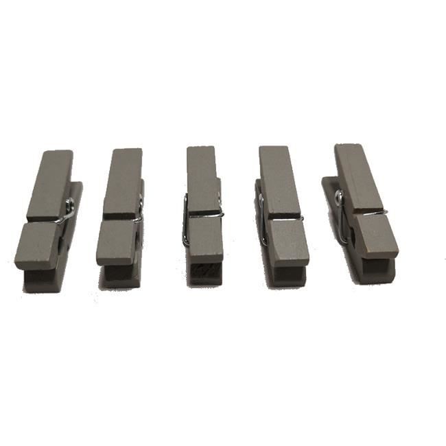 Pince à linge,Mini Clips en bois de couleur, 50 pièces-paquet ...