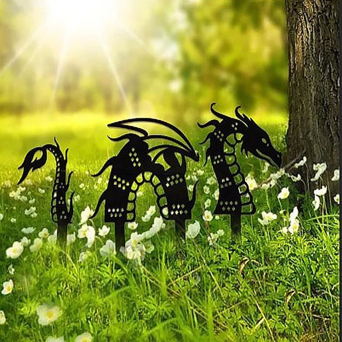 Yard Art Garden Inserts Animal Hollow Inserts Yard Decoration - wentyer ...