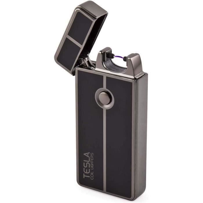 Tesla Coil Lighters™ Briquet tempête rechargeable par USB (1. Gun [472 ...