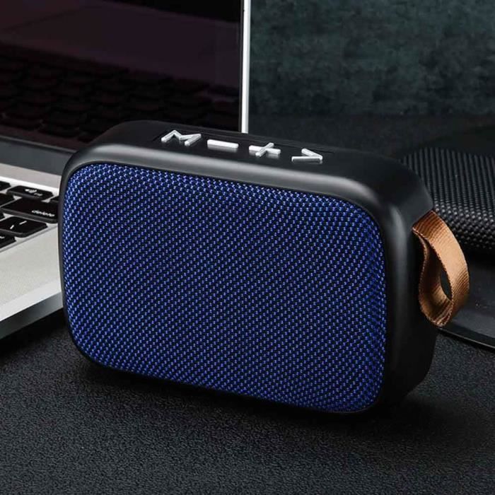 Mini Enceinte Bluetooth Portable Sans Fil, Son Stéréo Avec Basses ...