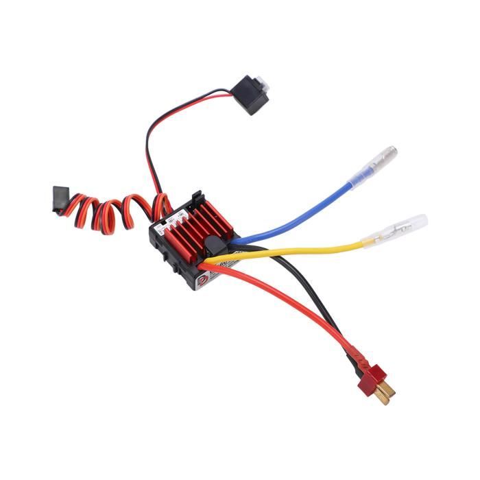 Dilwe ESC brossé RC 60A RC 60A Brushed ESC 3A/6V BEC Waterproof Brushed ...