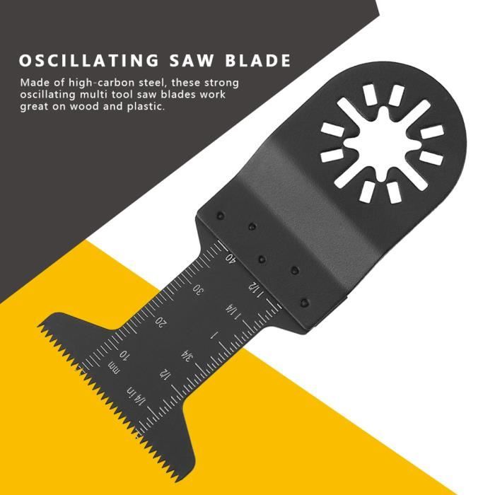 Lame de scie oscillante - DIOCHE - 20 pièces - Acier à haute teneur en ...