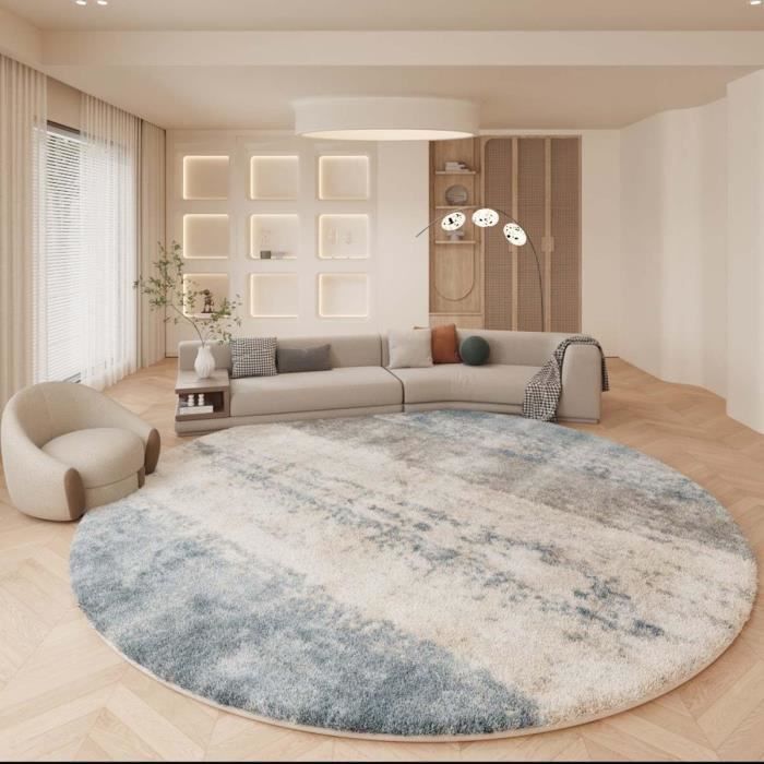 Grand Tapis Rond Pour Salon, Moderne, Dense Et Moelleux, Ne Perd Pas ...