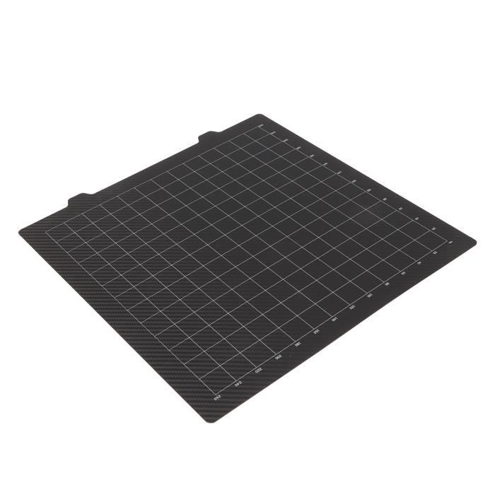 Plaque d'acier PEI - FDIT - 300x300mm - Compatible Ender CR 10/CR 10 pro - Résistante à la ...