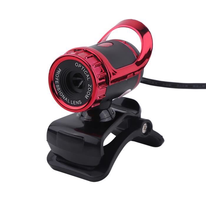 Fdit Caméra Web 12M Pixels Clip-on Webcam Web Camera HD 360 ° Support ...