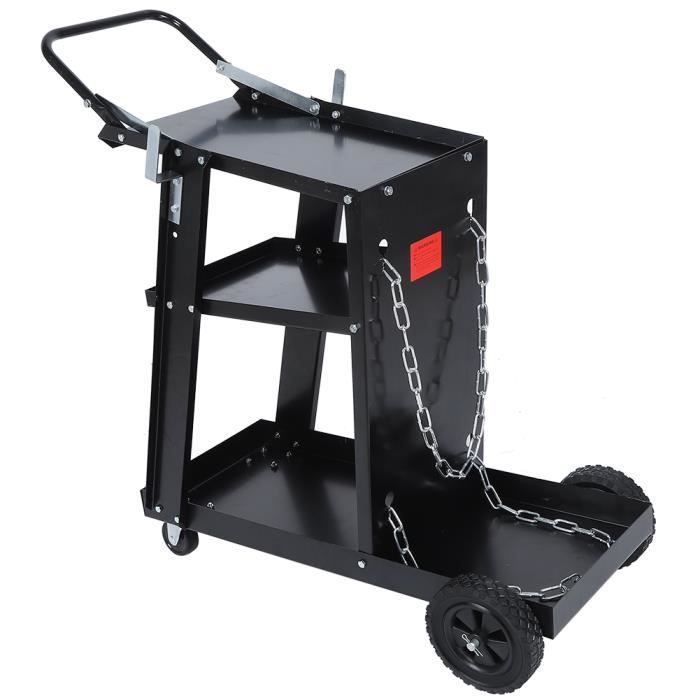 370Lbs Chariot pour poste de soudure avec 3 étagères - Cdiscount Bricolage