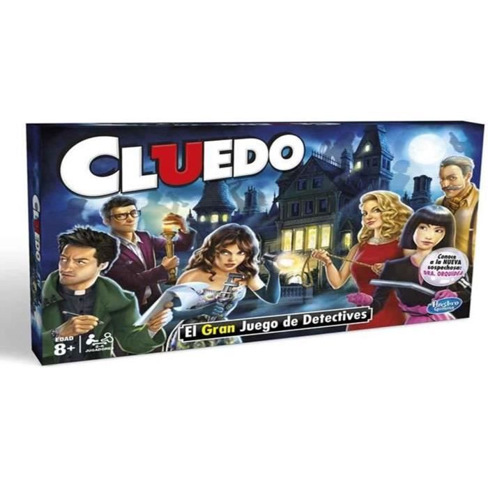 Hasbro Gaming Jeu de Société Cluedo Version en Espagnol - Cdiscount ... Hasbro Gaming Jeu de Société Cluedo Version en Espagnol - Cdiscount ...