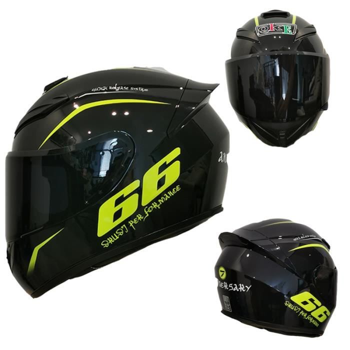 Casque de moto de course de motocross,casque de sport rétro,unisexe ...