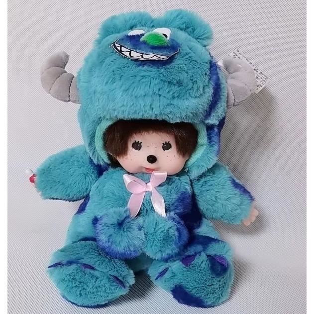 Bleu Sulley-KIKI Peluche Cartoon Monchhichi Stitch Doll Poupée en ...
