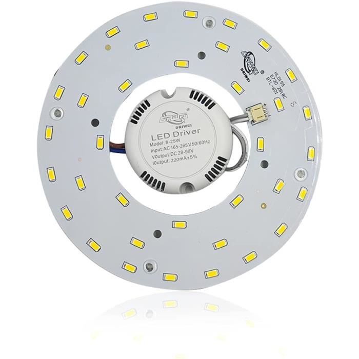 Couronne Cylindrique Led 18 W Module De Rechange Néon Plafonnier ...