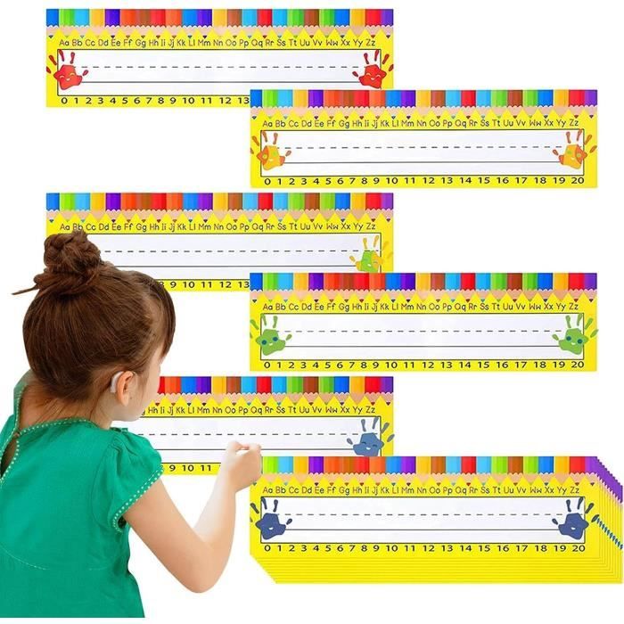 Étiquettes de nom de bureau | 60 plaques d'étiquettes de nom de bureau ...