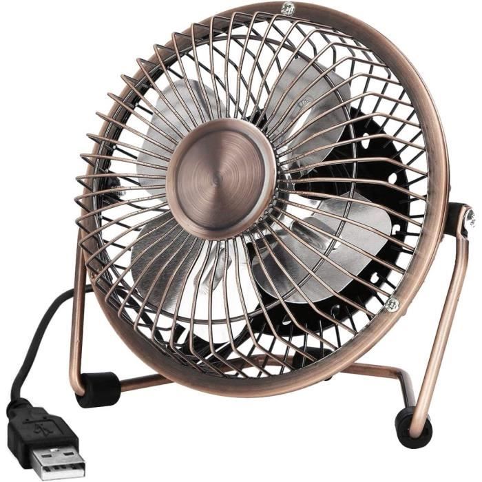 NATUCE Ventilateur USB, Mini Ventilateur USB Silencieux 10,2cm Petit ...