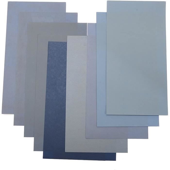10 Pièces Grain 800-5000 Feuille De Ponçage De Polissage À Sec Humide ...