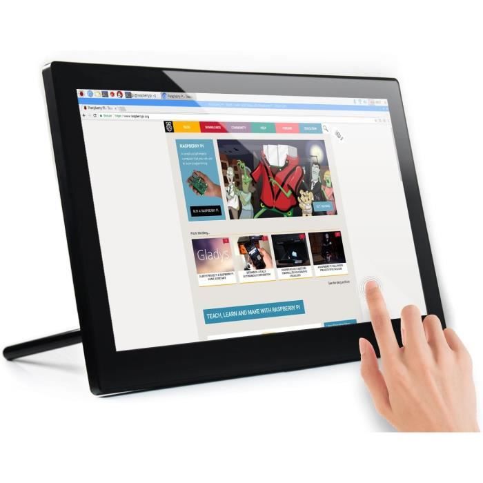 13.3Inch Hdmi Lcd (H) (With Case) Ips 1920X1080 Resolution Capacitive ...