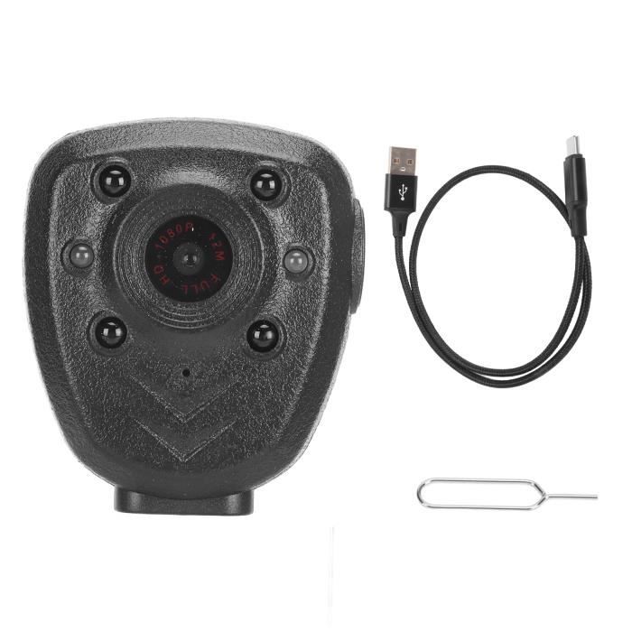 Caméra portée par le corps Caméra corporelle portable légère HD 1080p ...