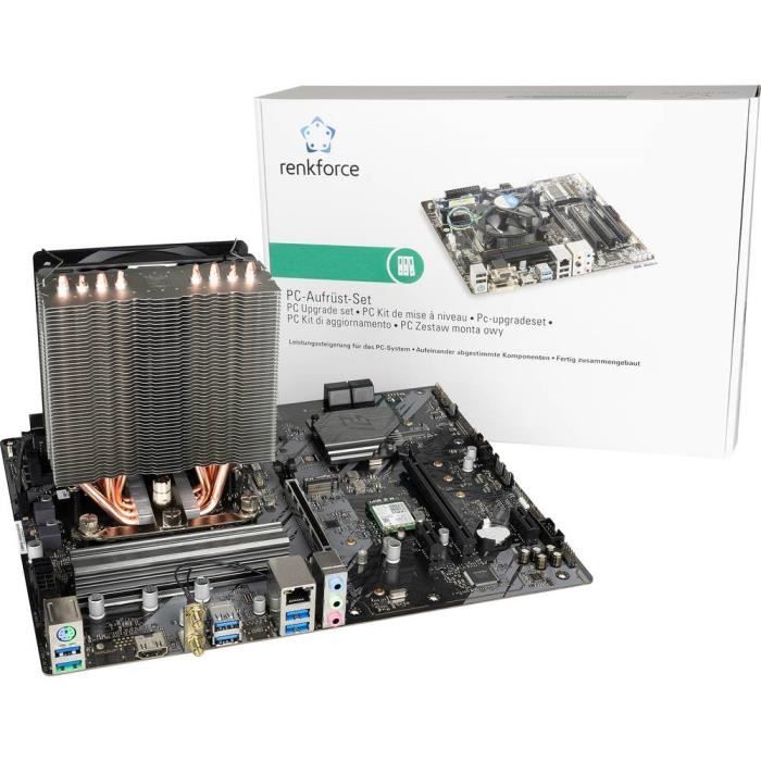 Renkforce Kit tuning PC AMD Ryzen 7 5800X 4.7 GHz 16 GB RAM DDR4 ATX ...