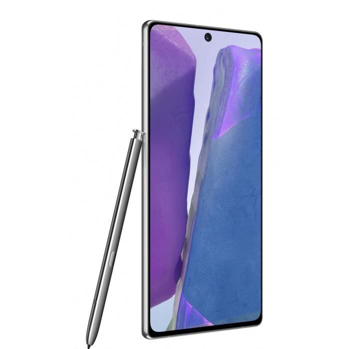 Samsung Galaxy Note20 4G 256 Go Gris - Cdiscount Téléphonie