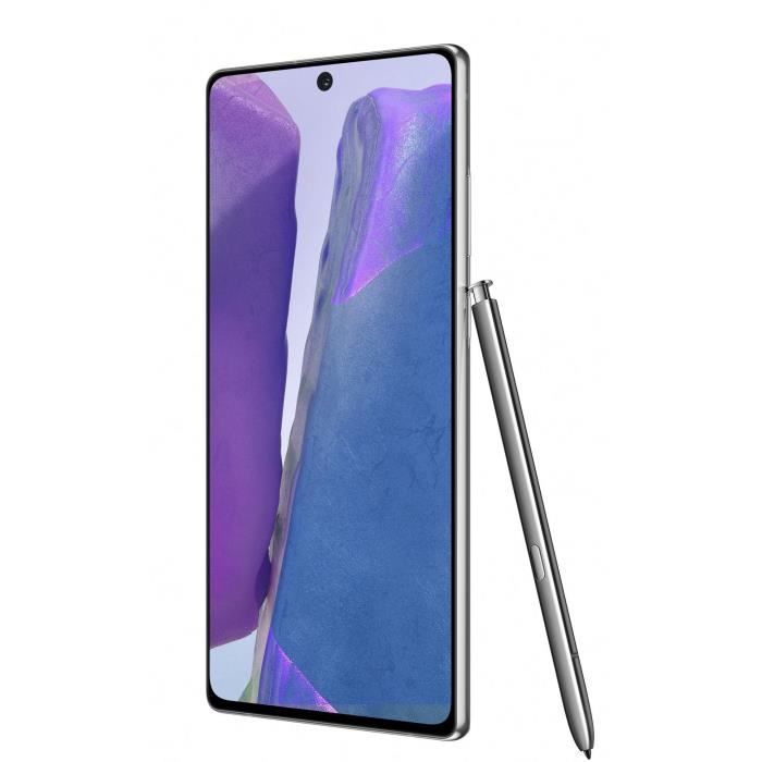 Samsung Galaxy Note20 4G 256 Go Gris - Cdiscount Téléphonie