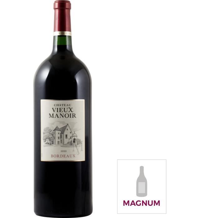 Magnum Châteaux Vieux Manoir 2020 Bordeaux - Vin rouge de Bordeaux - La cave Cdiscount