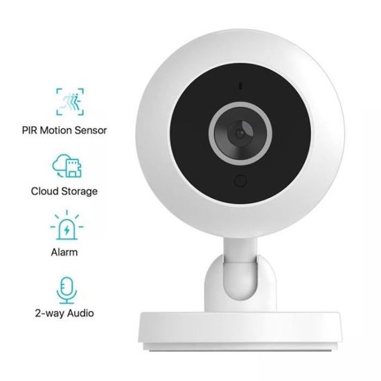 CAMERA IP Caméra de Sécurité A2 HD 480P Caméra de vidéo Surveillance ...