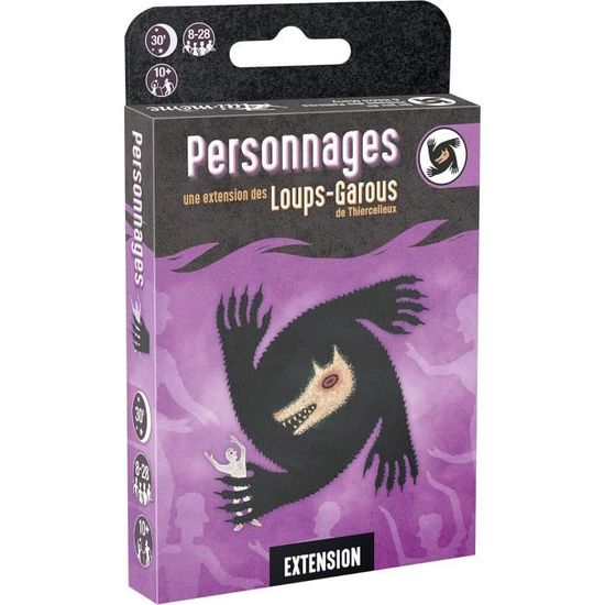 Loups-Garous De Thiercelieux - Extension : Personnages - 16 Nouveaux Personnages - Jeu De ...