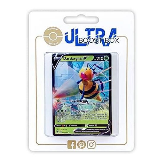 Coffret de 10 cartes Pokemon neuves - DARDARGNAN V 1-189 - ULTRABOOST X ...