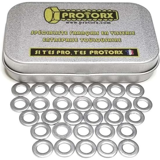 Rondelles Metal Inox M5 : (Diam.Int = 5,3Mm X Diam.Ext = 10Mm) Boite ...