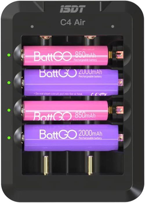 C4AIR Chargeur de Piles Intelligent Universel USB Type-C QC3.0 avec ...