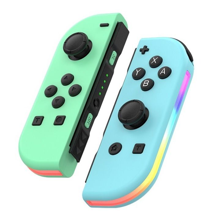 Manette pour Switch Sans Fil Bluetooth Contrôleurs Gamepad Bleu-vert ...