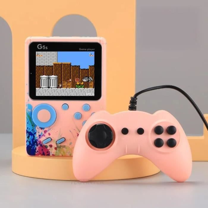 Rose avec gamepad - Console de jeux vidéo rétro Portable avec écran LCD ...